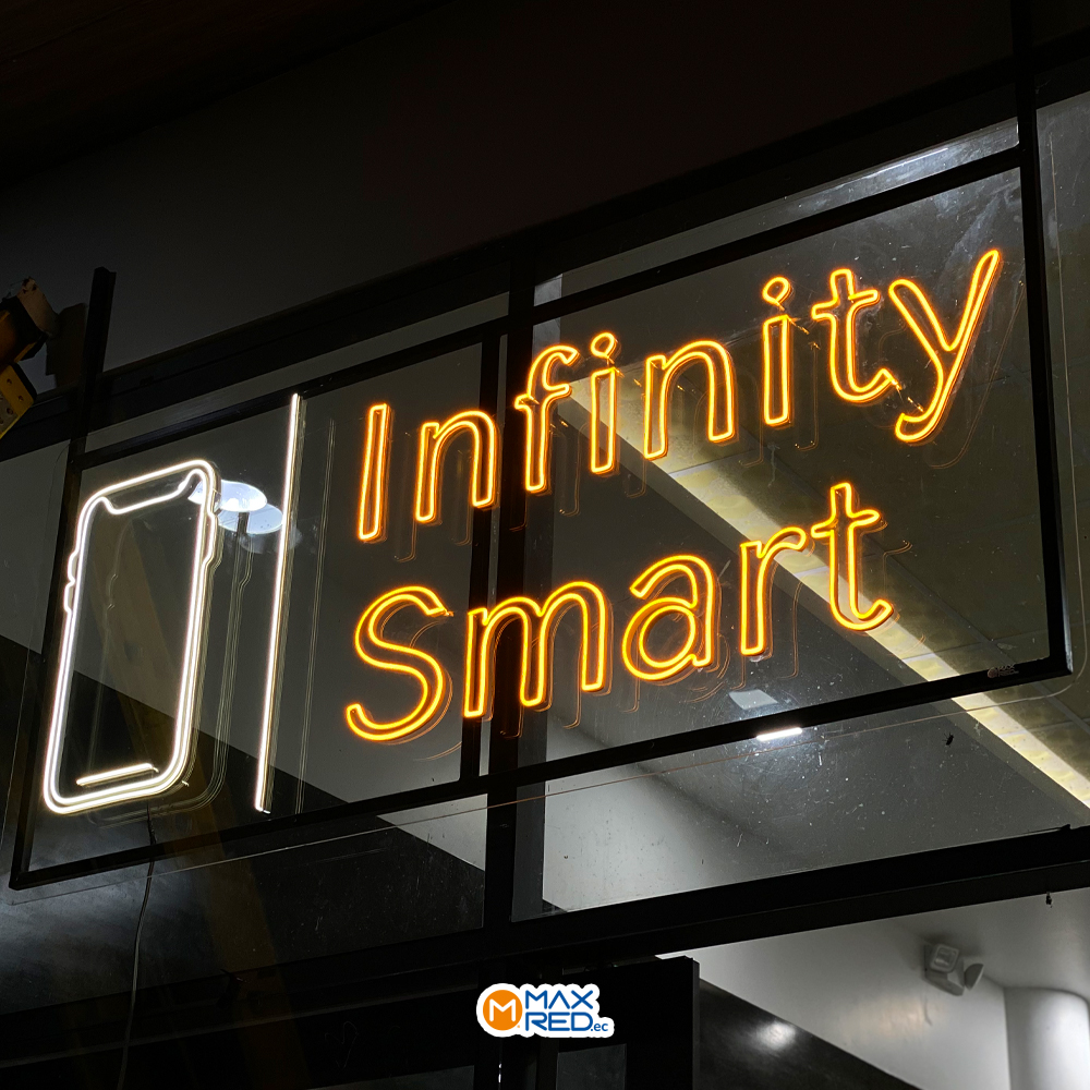 Letreros en Neón LED Personalizados MAXRED