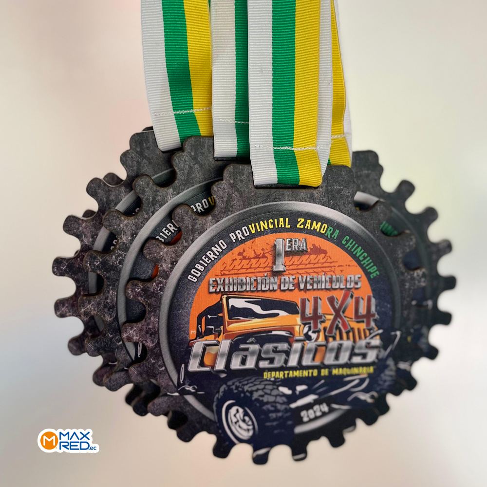 Medallas Personalizadas de MDF Premium – Desde $1,55