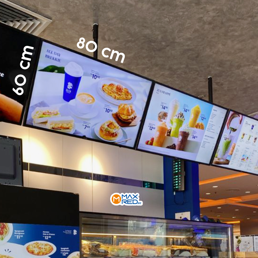 Menú Luminoso LED Transforma tu negocio MAXRED