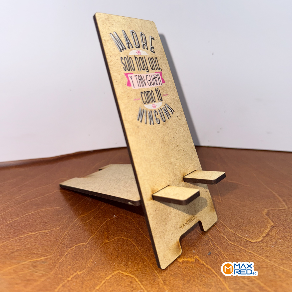 Porta Celular de MDF Personalizado con tu marca