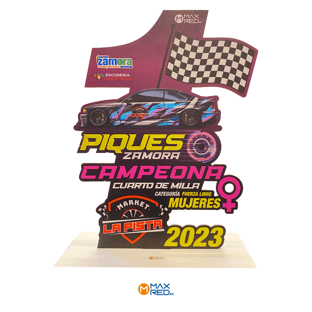 Trofeos en MDF 3mm con Impresión UV – Diseños Únicos