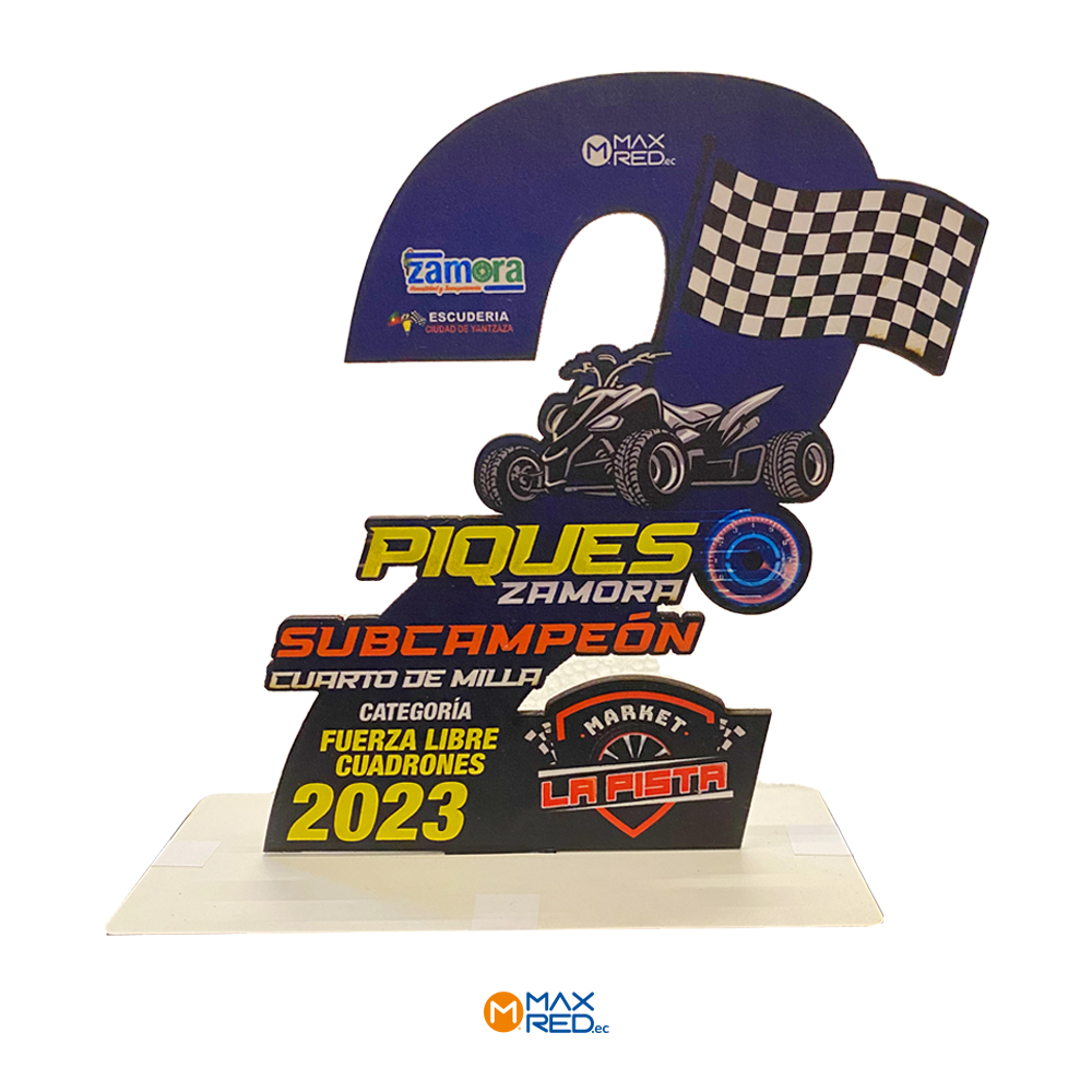 Trofeos en MDF 3mm con Impresión UV – Diseños Únicos