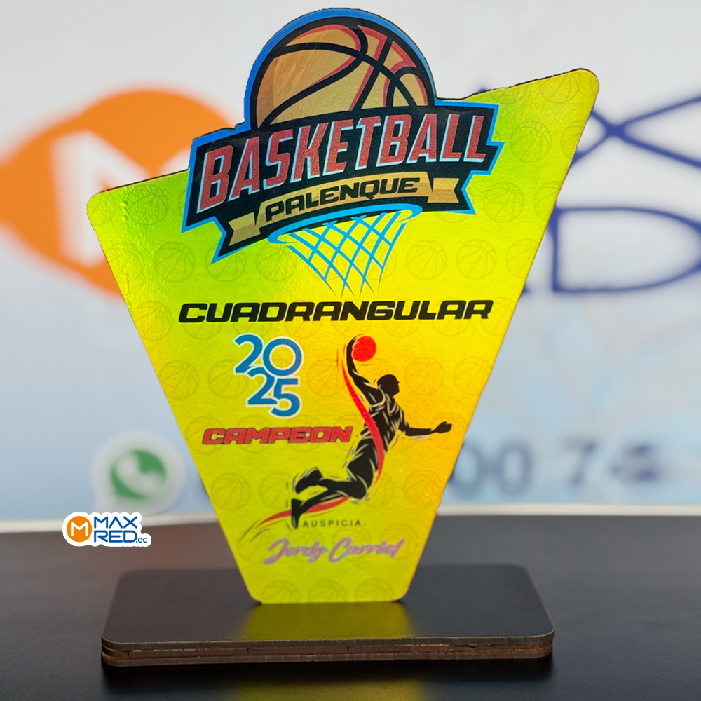 Trofeos en MDF 3mm con Impresión UV – Diseños Únicos