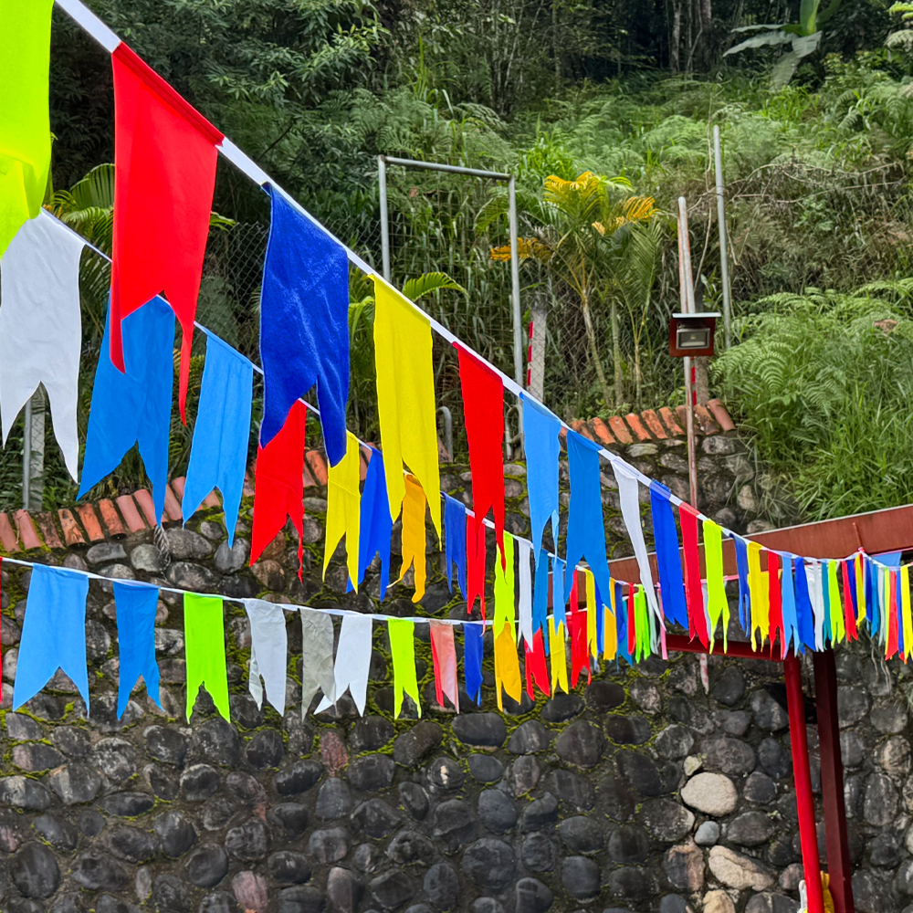 Banderines para fiestas